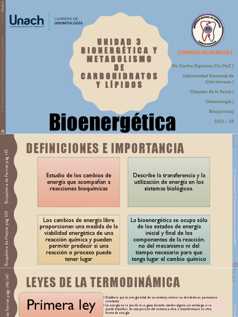 Unidad 3 | PDF | Bioenergética | Biología Celular