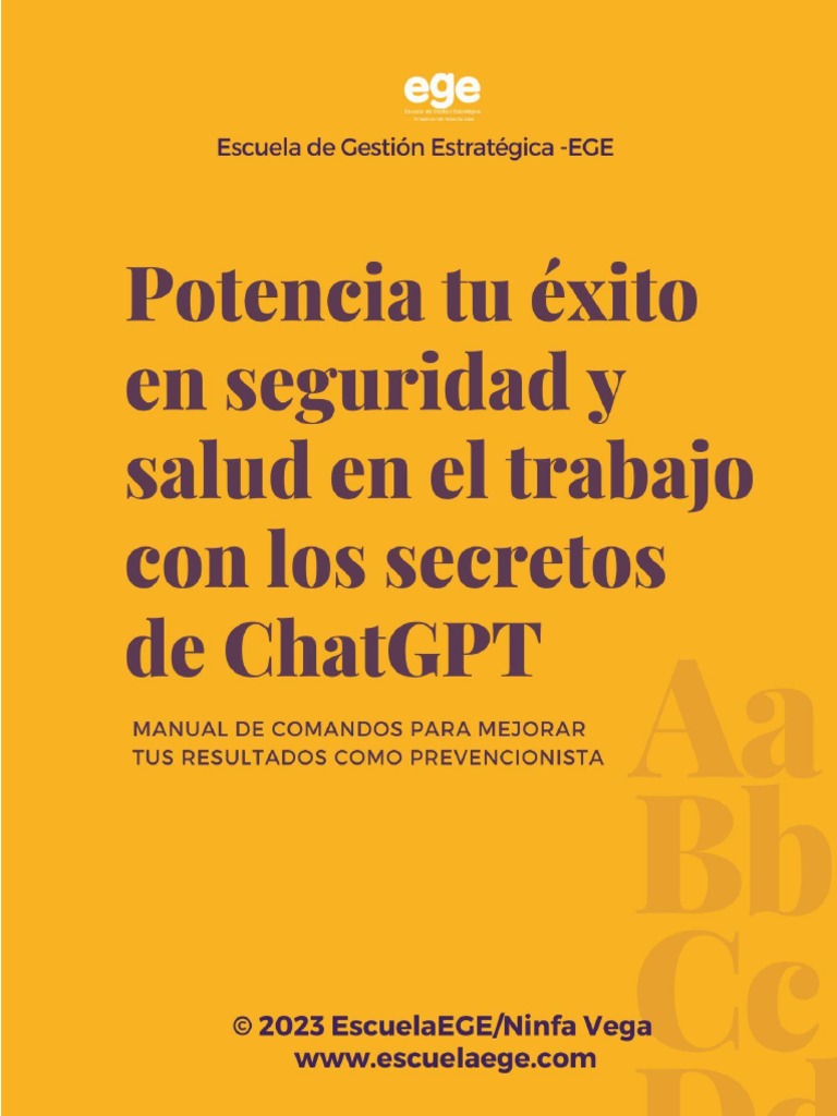 Manual de Comandos de ChatGPT | PDF | Información | Chat en linea