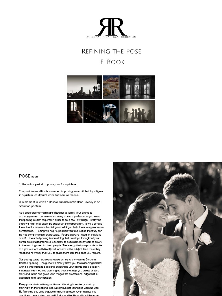 Ancora R., Schembri R. - Refining The Pose - 2015 | PDF | Wedding Photography | Foot