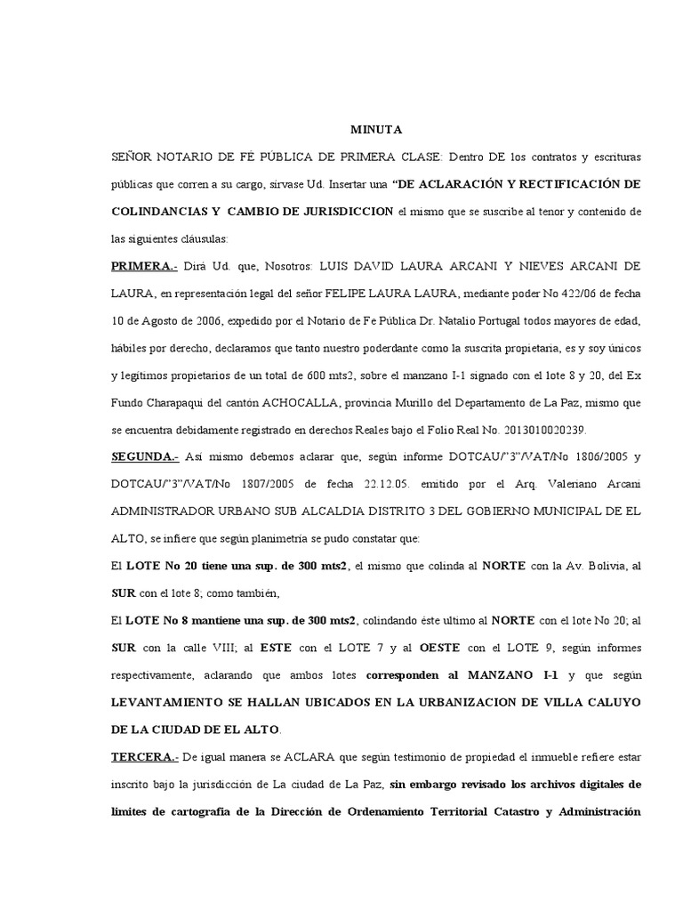 GILMAR MINUTA - ACLARACIÓN DE JURIDICCION | PDF