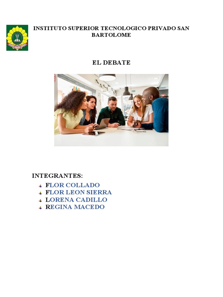 Debate Grupal | PDF | Falacia | Pensamiento crítico