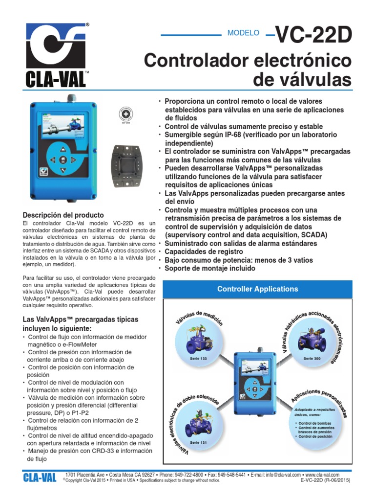 SE-VC-22D E-Controller | PDF