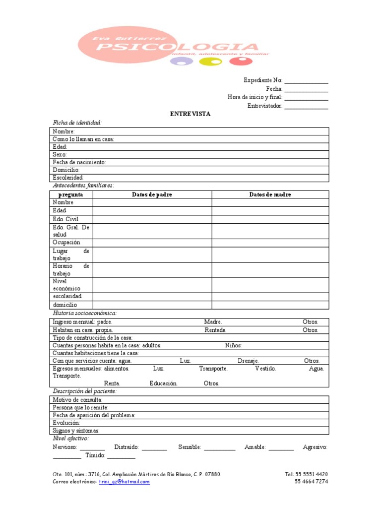 Reporte Clinico Fes | PDF