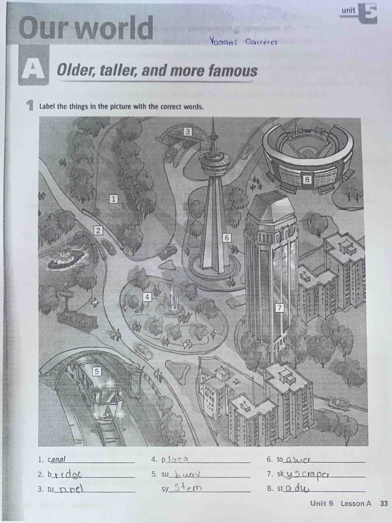 Workbook Unit 5 | PDF