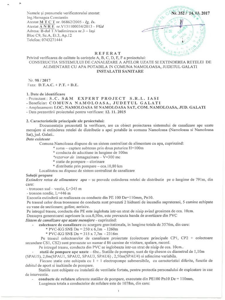 Parte Scrisa Namoloasa | PDF