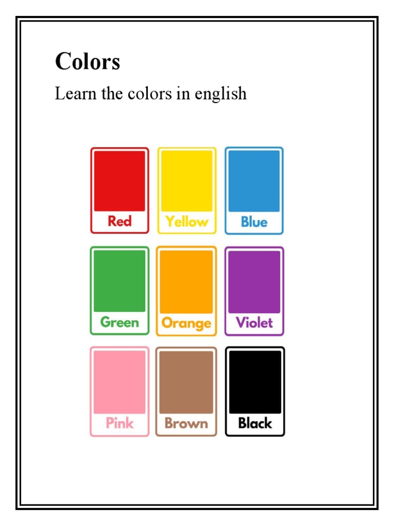 Colors | PDF