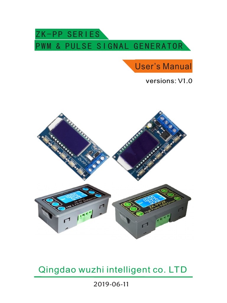 ZK-PP1K Pulse Generator | PDF