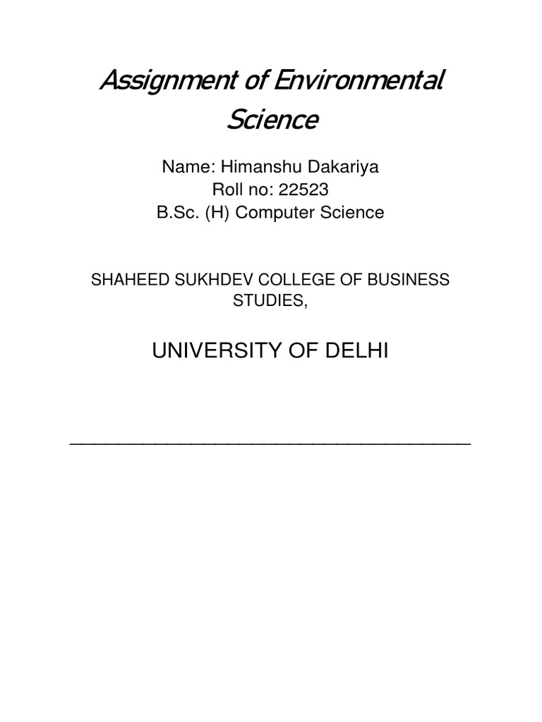 Municipal Solid Waste Management in Delhi | PDF | Waste | Waste Management