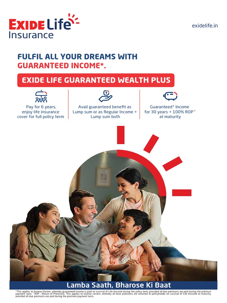 Secure Your Future with Exide Life | PDF | Insurance | Life Insurance