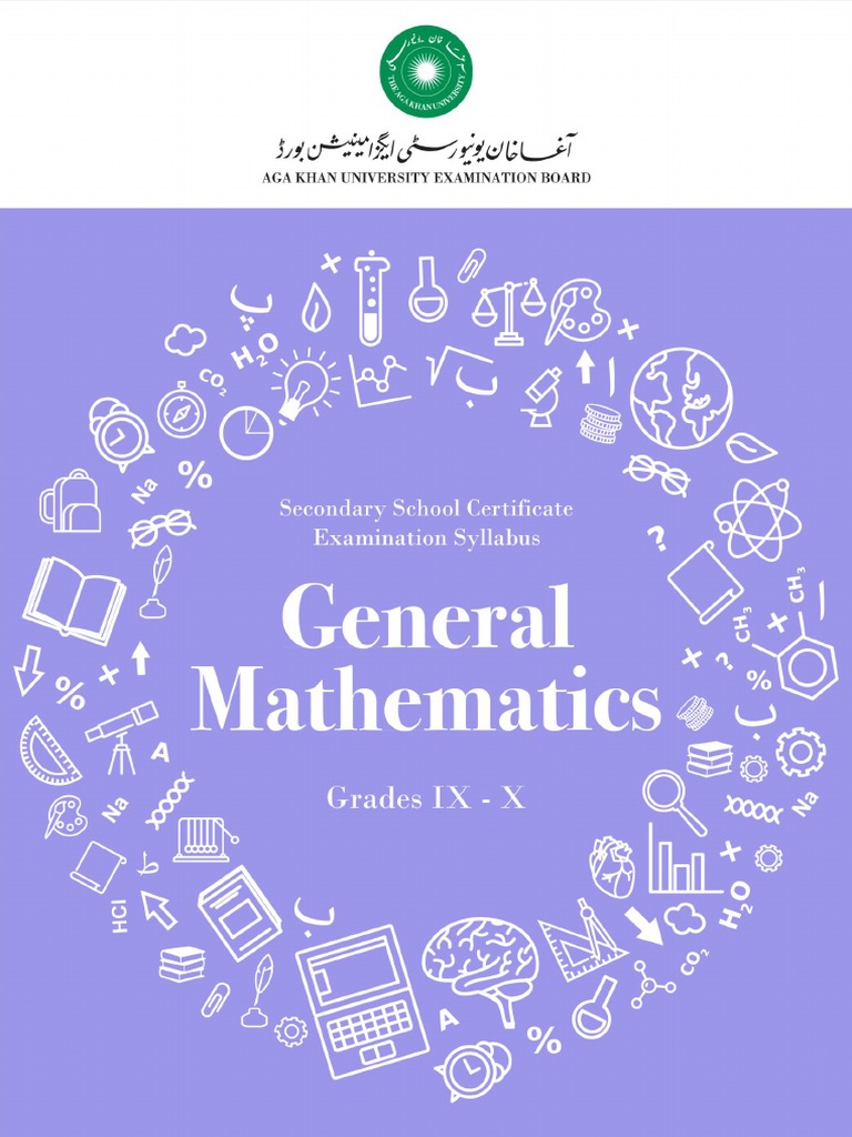 General Mathematics SSC II Syllabus 2022 | PDF | Matrix (Mathematics ...
