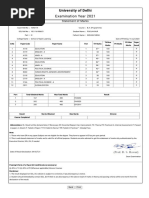 BA Marksheet | PDF