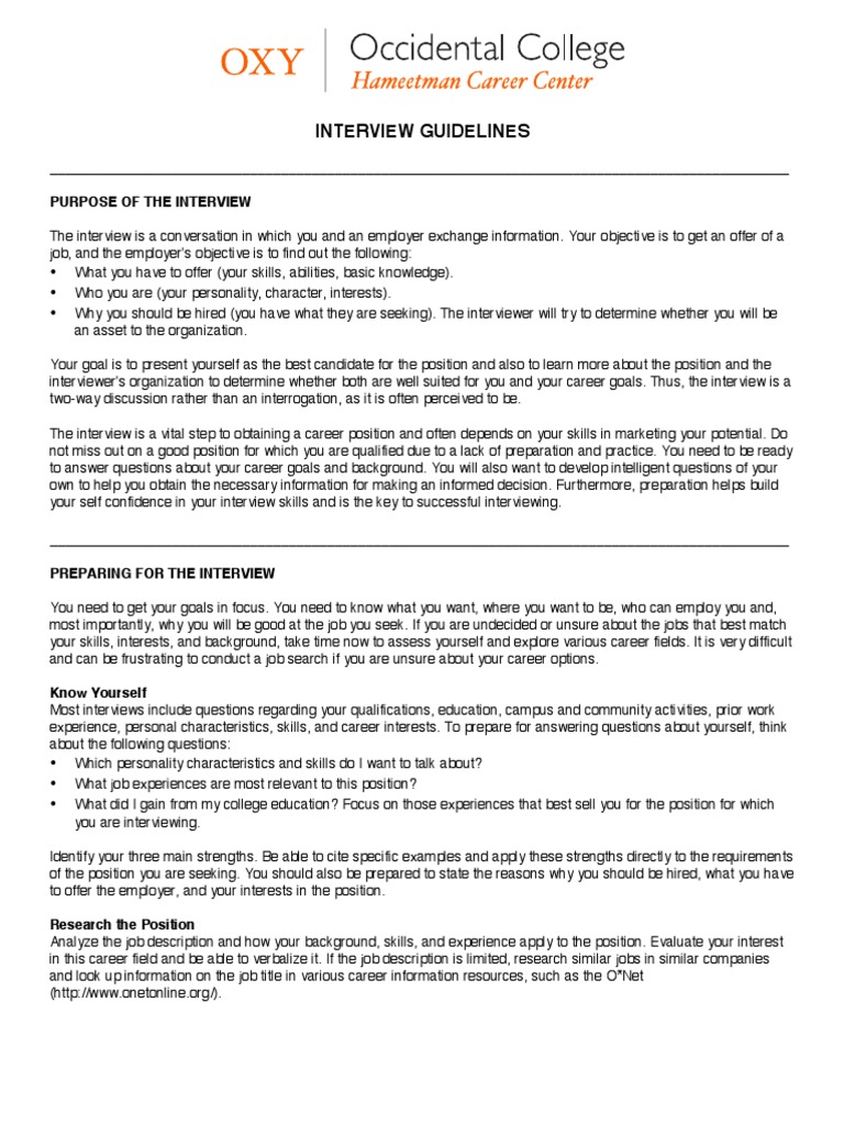 Interviewing Guide | PDF Interviewing Guide | PDF