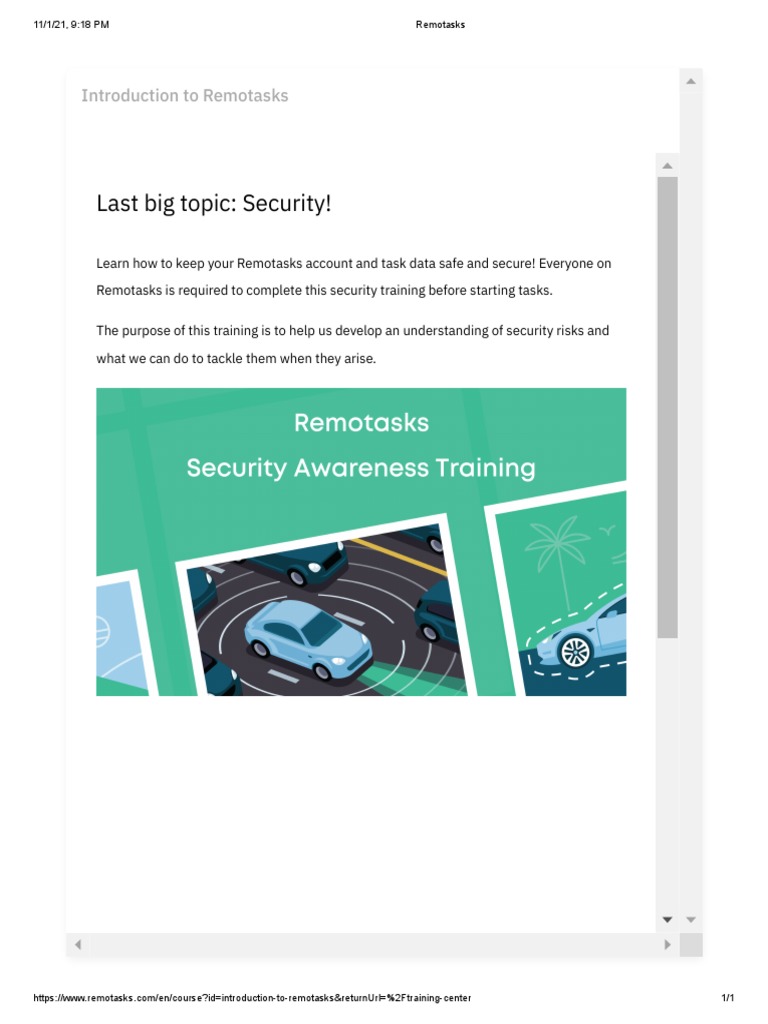 Remotasks LC 14 | PDF