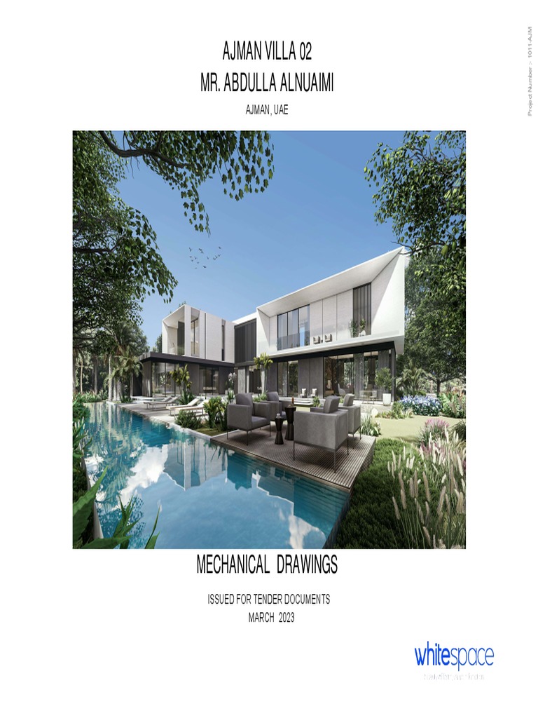 HVAC Mechanical Drawings for Ajman Villa | PDF