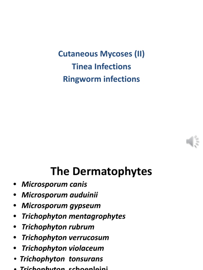 Understanding Tinea Infections and Dermatophytes | PDF | Wellness ...