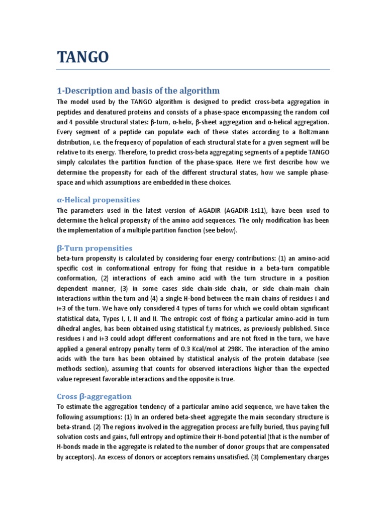 Tango Handbook | PDF