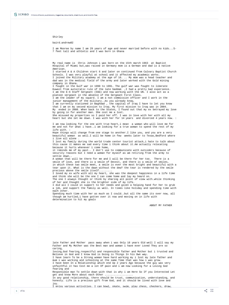 Military Format | PDF