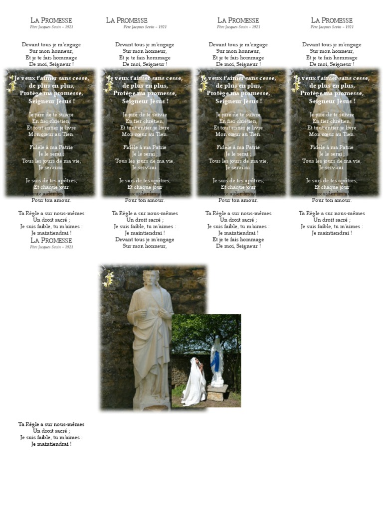 Chant de La Promesse Scout | PDF | Scoutisme