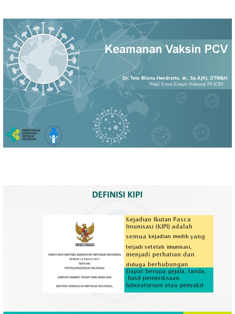 Keamanan Vaksin PCV DR Toto | PDF