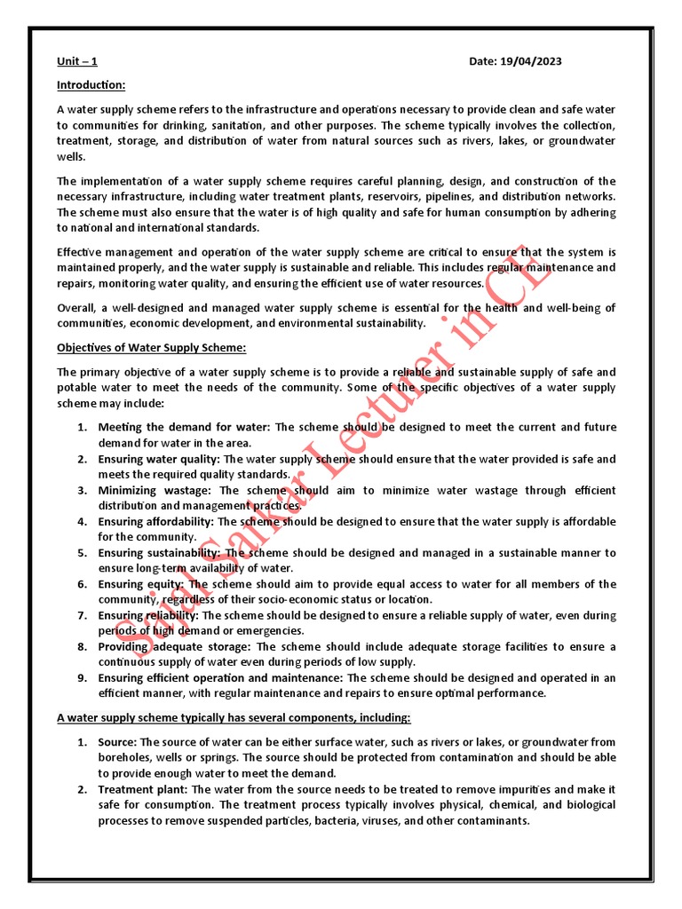 Public Health Engineering | PDF | Water | Water Pollution Public Health Engineering | PDF | Water | Water Pollution