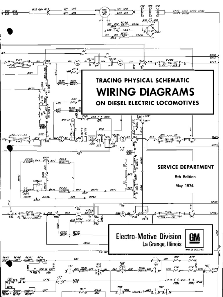 Emd Wiring Schematic Training Book May74 | PDF