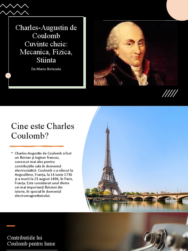 Charles-Augustin de Coulomb | PDF