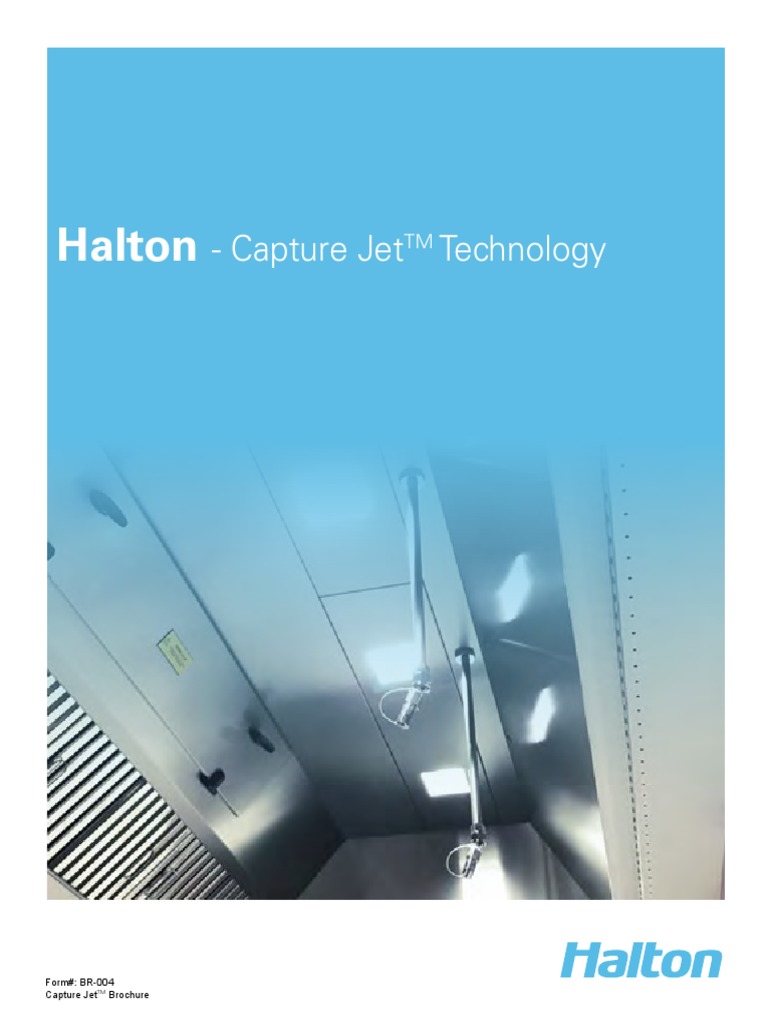 Halton CaptureJetBrochure BR-004 | PDF | Energy Conservation | Duct (Flow)