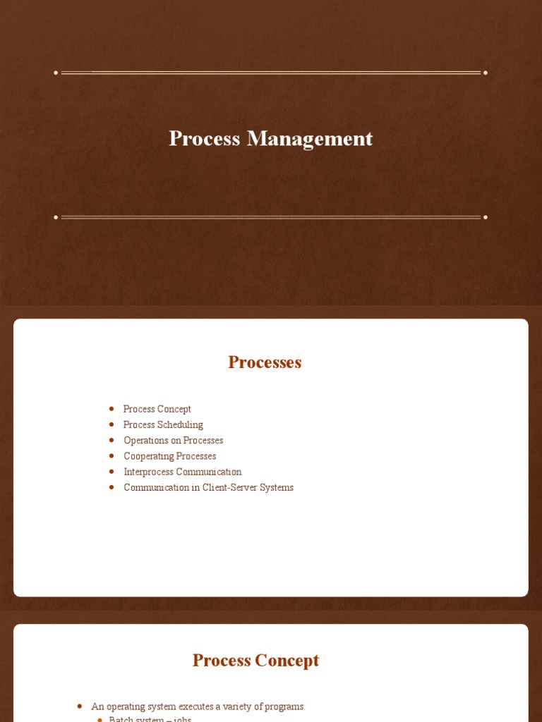 M1 Process Management Pdf Process Computing Scheduling Computing