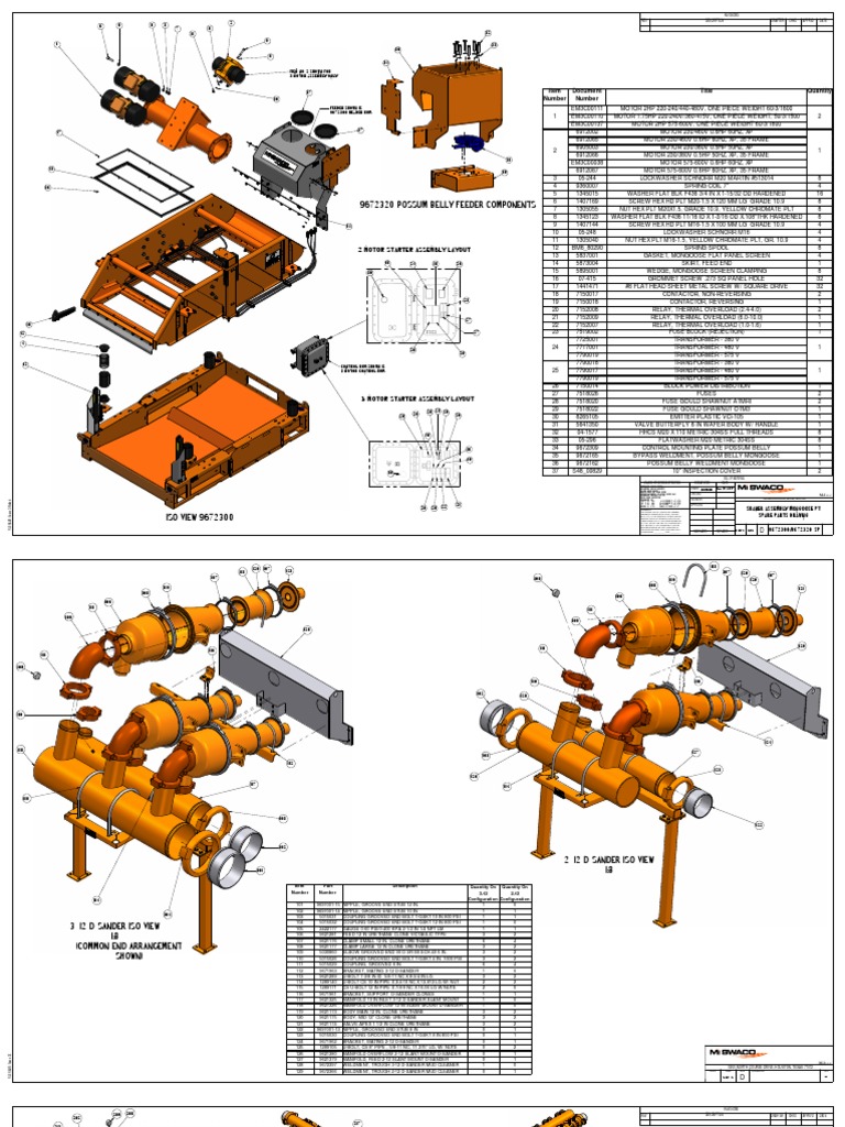 Mongoose Mud Cleaner Spare Parts List-1 | PDF | Manufactured Goods ...