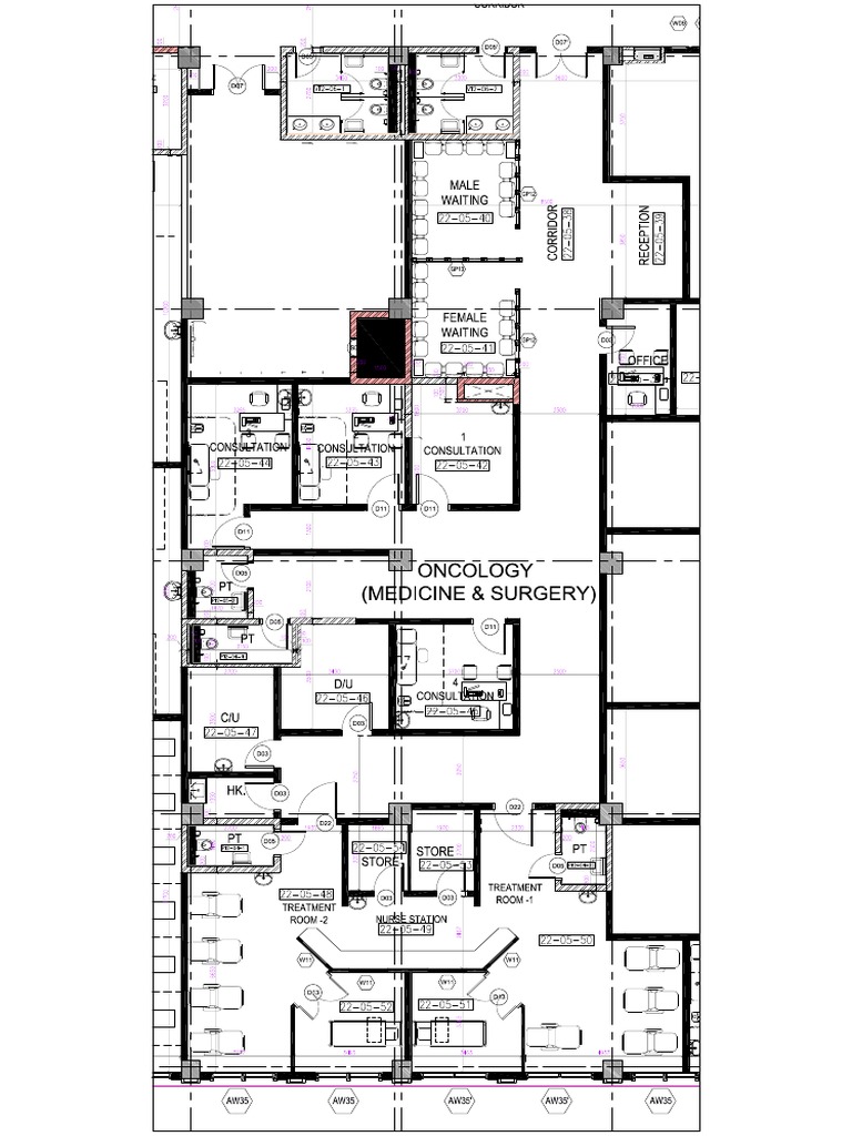 Oncology Opd - Layout | PDF