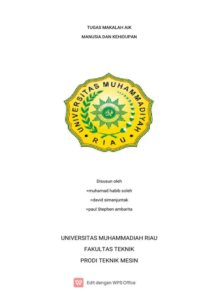 Tugas Makalah Habib Manusia Dan Kehidupan - 221022 - 215642 | PDF