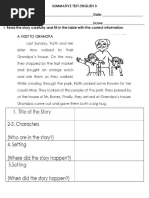 Grade 3 Cause and Effect Worksheet | PDF