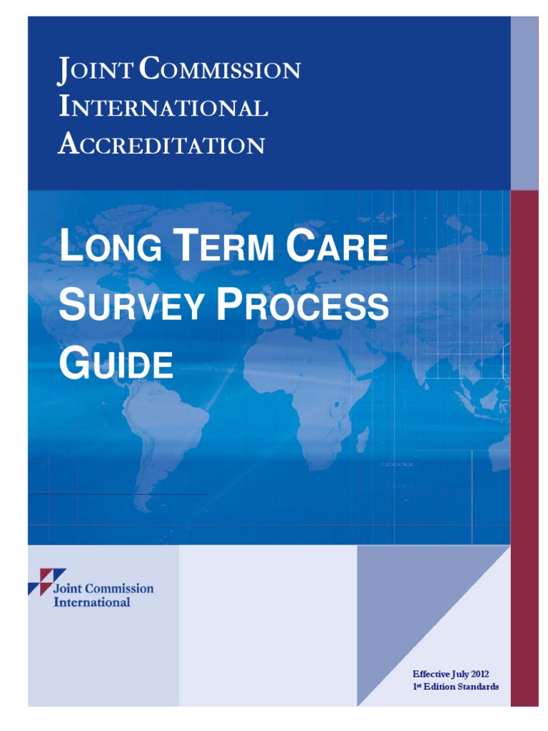 JCI Long Term Care Survey Process Guide | PDF