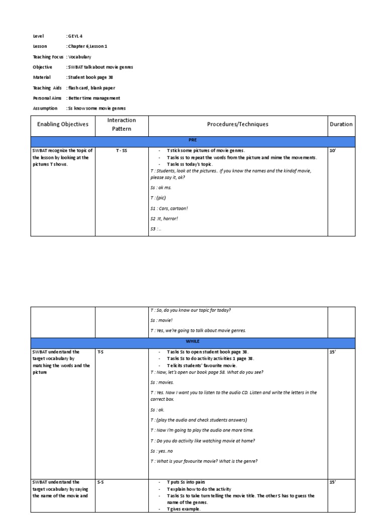 LP-Story Central 4-Chapter 4-Lesson 1 | Download Free PDF | Learning ...