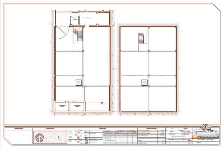 Ampliación Bodega A-01 - Planta Arquitectónica | PDF