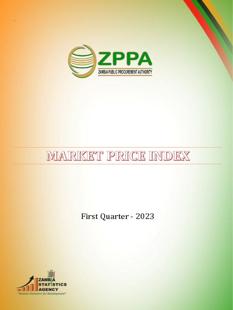 Market Price Index Q1 2023 | PDF | Mean | Coefficient Of Variation