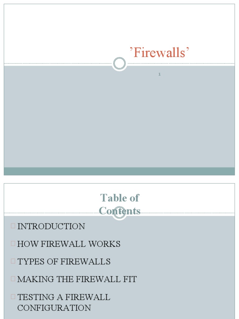 Firewall Pdf Proxy Server Firewall Computing