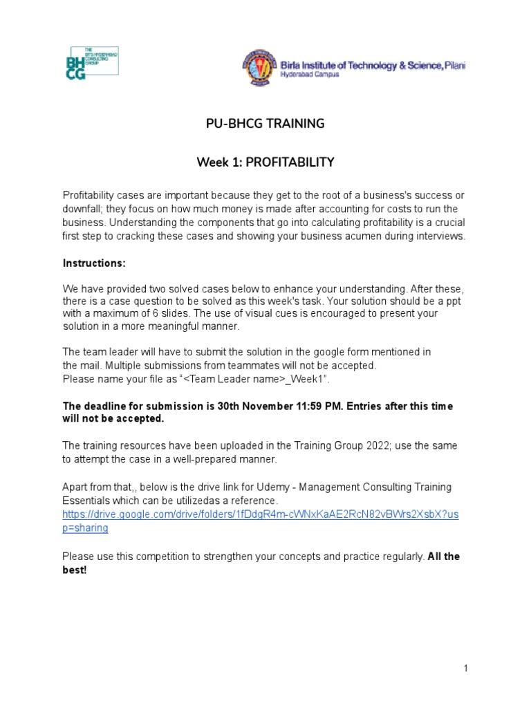 Week 1 Module Pdf Logistics Capital Economics