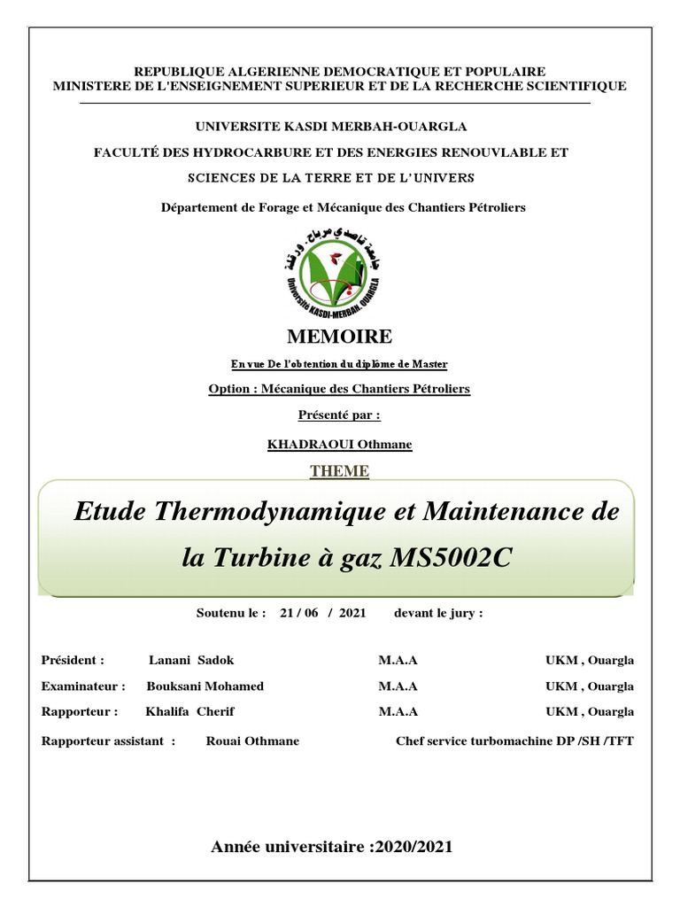 Mémoire 2eme Master MCP33 | PDF