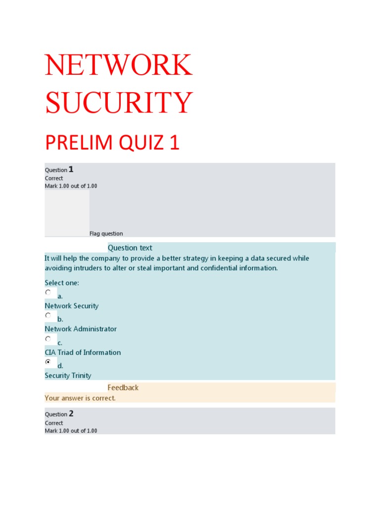 3RD YEAR Network Security | PDF | Radius | Security