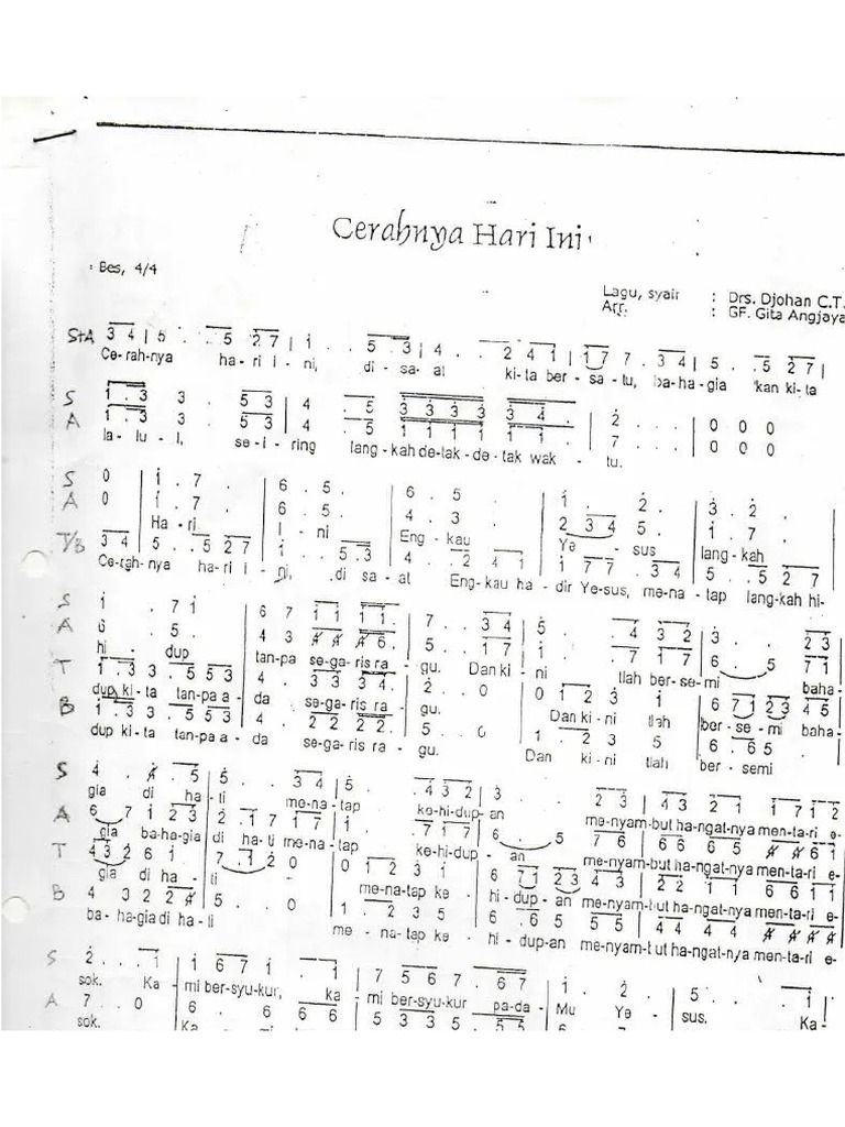 Cerahnya Hari Ini | PDF
