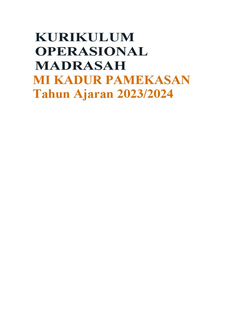 3.d. Contoh KOM MI | PDF