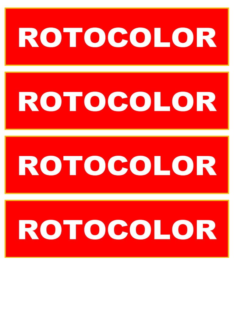 ROTOColor and Scrapper Equipment Overview | PDF