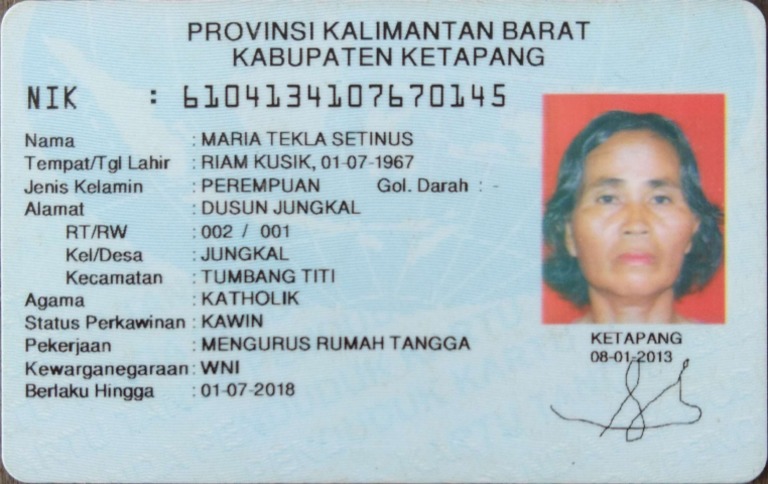 Scan KTP Ibu | PDF