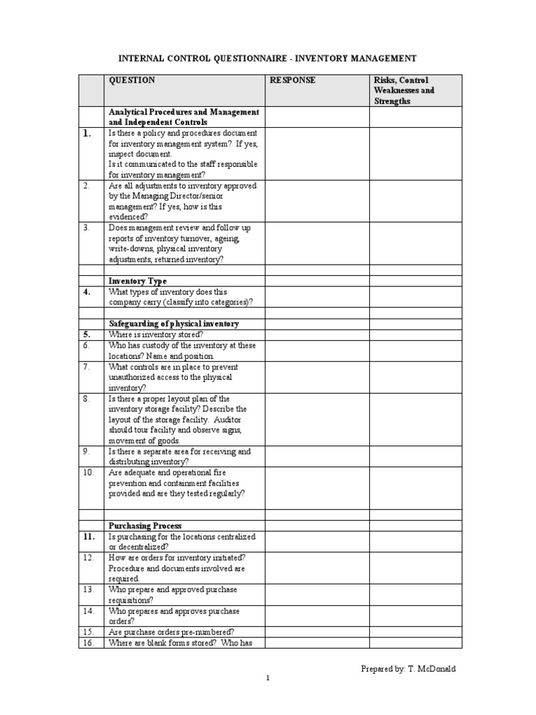 Inventory Management ICQ 2004 | PDF | Inventory | Business