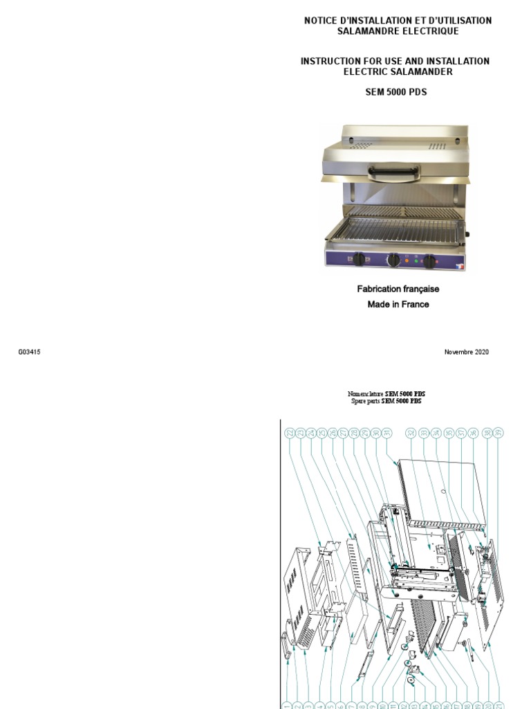 Manual Operacional SEM 5000 PDS (EN) G03415 (2020.11) | Descargar gratis PDF | Électricité ...