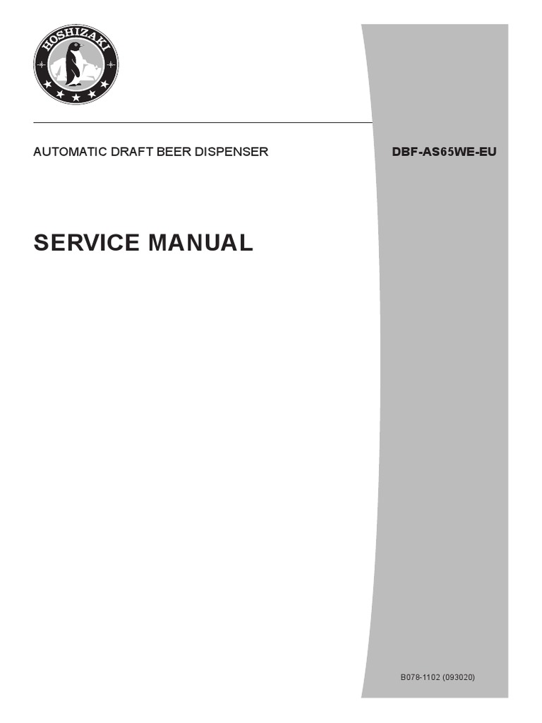 Manual Serviço DBF-AS65WE-EU (EN) B078-1102 (2020.09.30) | PDF