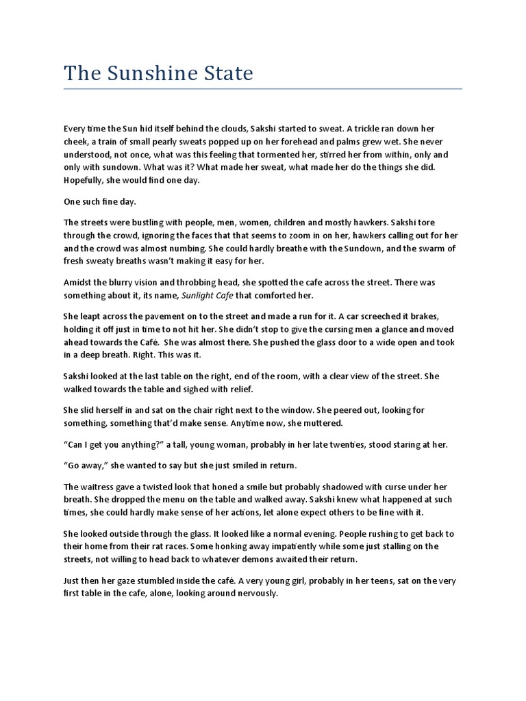 The Sunshine State | PDF