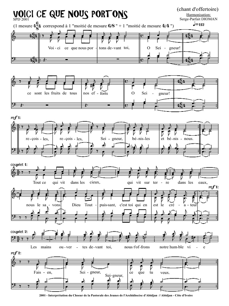 Voici ce que nous portons | PDF