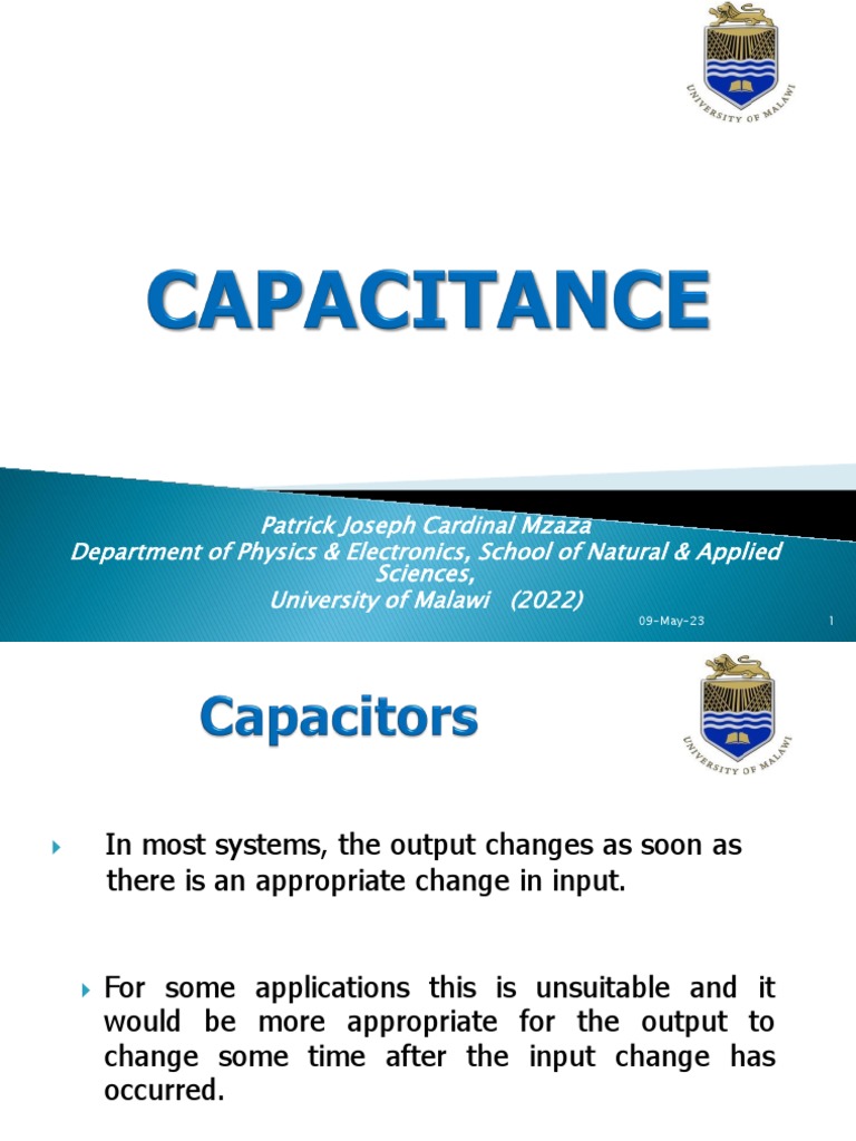 Lecture 3_Capacitance | PDF